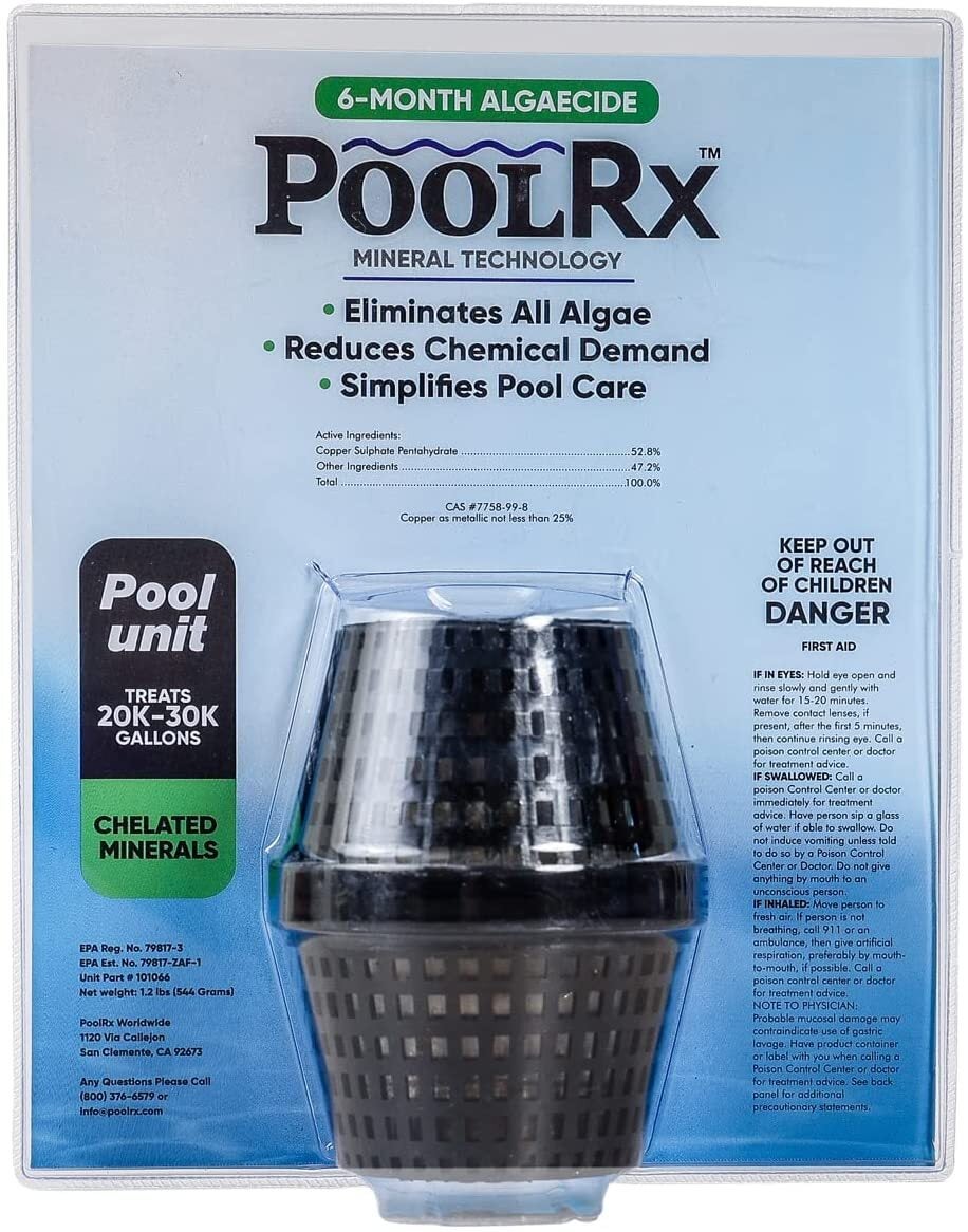 PoolRX Black Unit 20K 30K Gallon Swimming Pool Algae Remover Chlorine ...
