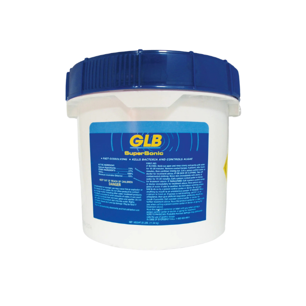 GLB® Supersonic Shock 73% Cal-Hypo 25 lbs | Vegas Best Pool Supply